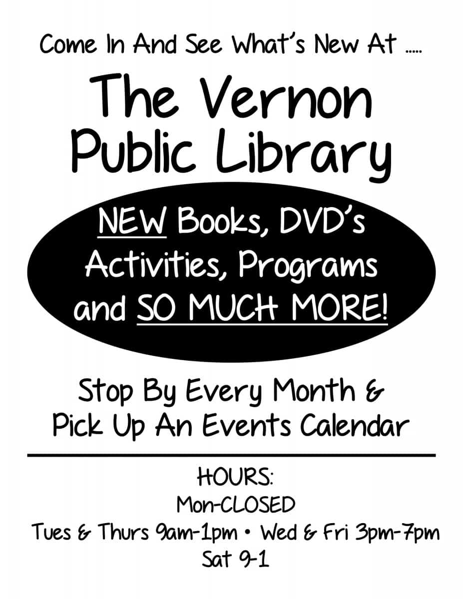 FLYER – Vernon Public Library
