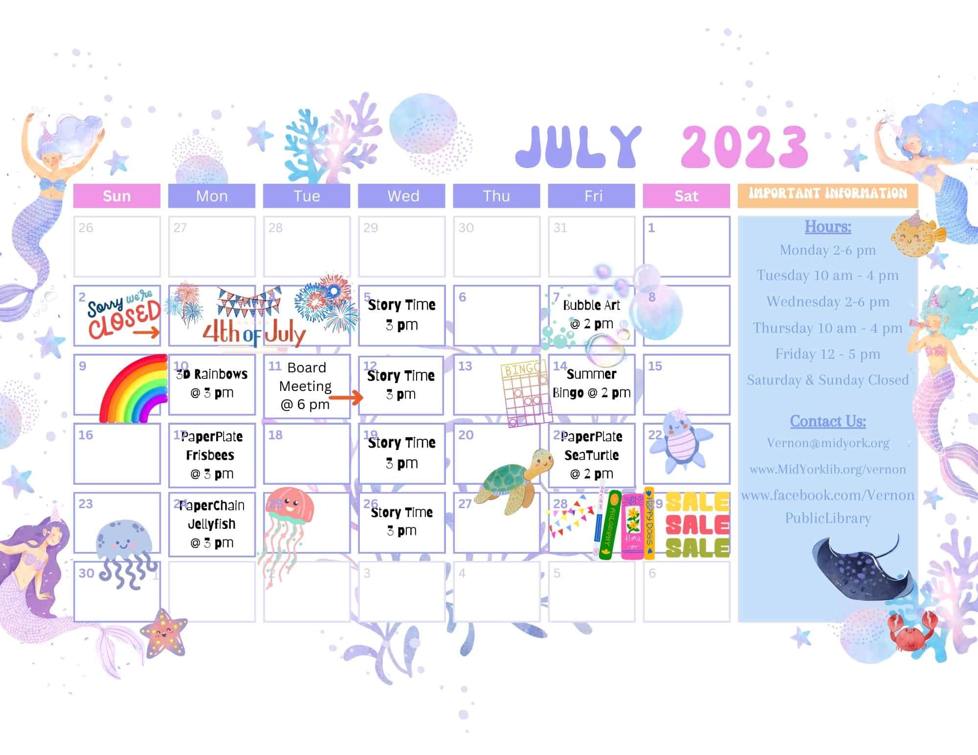 Vernon Public Library – Library Website