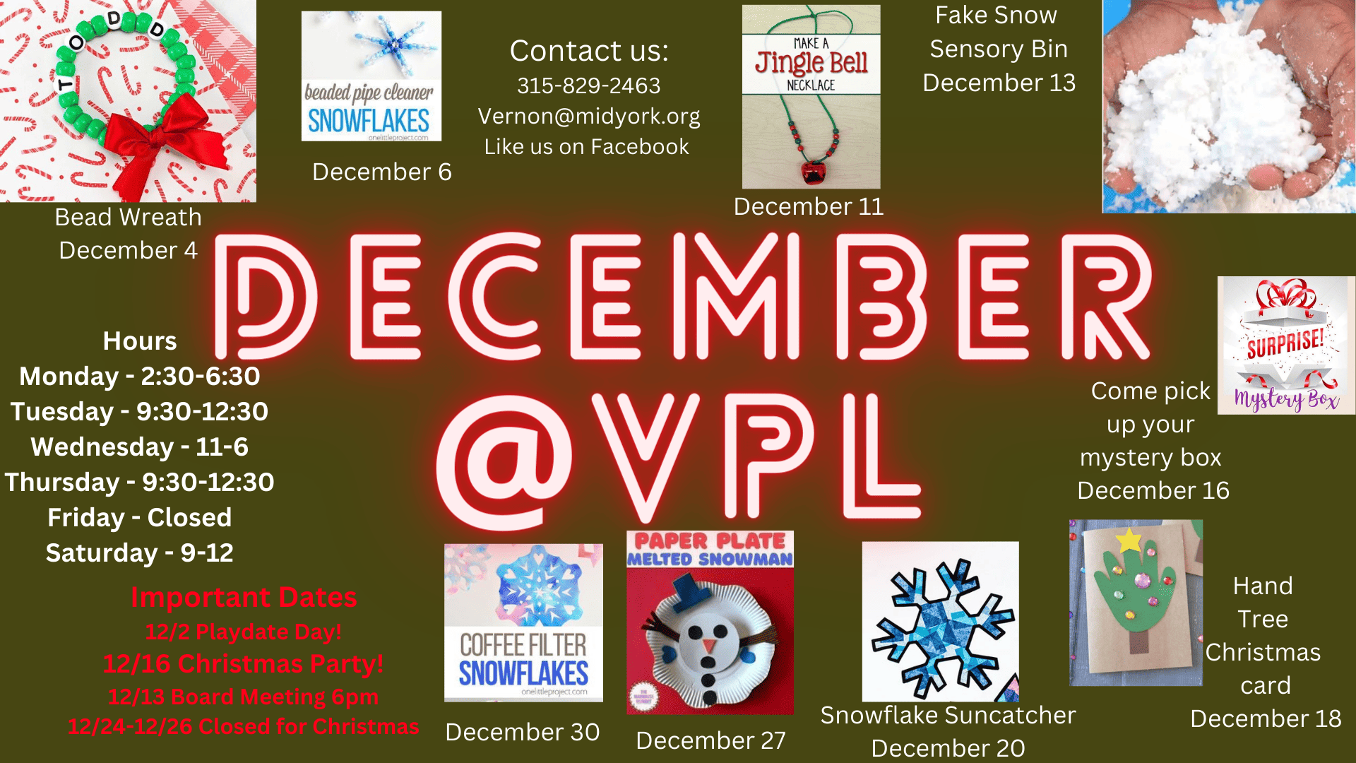 Vernon Public Library – Library Website